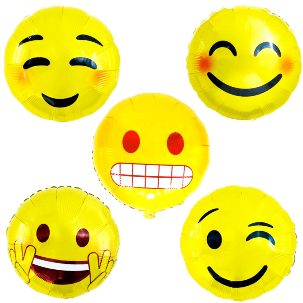 Smiley Emoji Balloons | Balloon Party Singapore