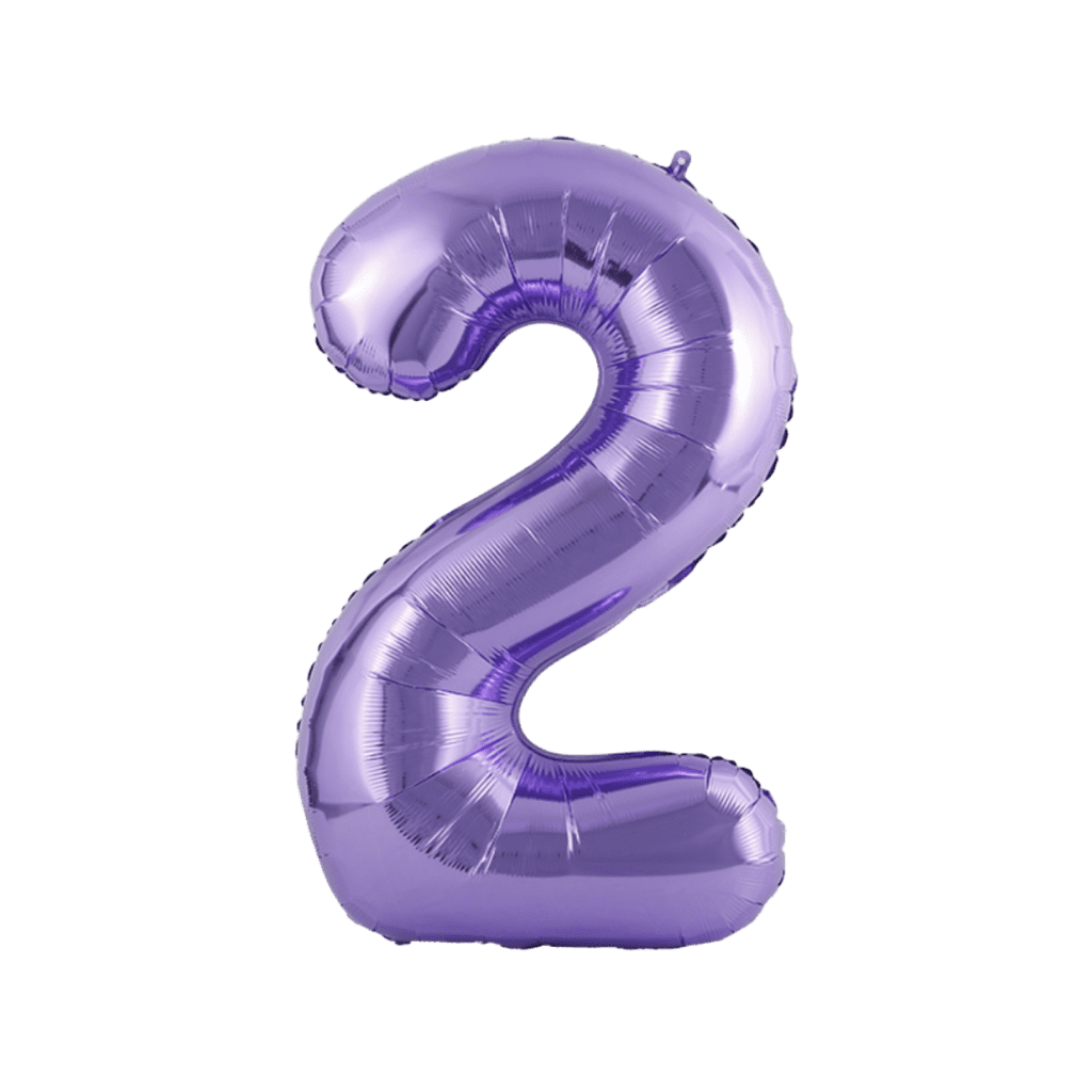 Purple Number Balloons (40 Inch) | Balloon Party Singapore