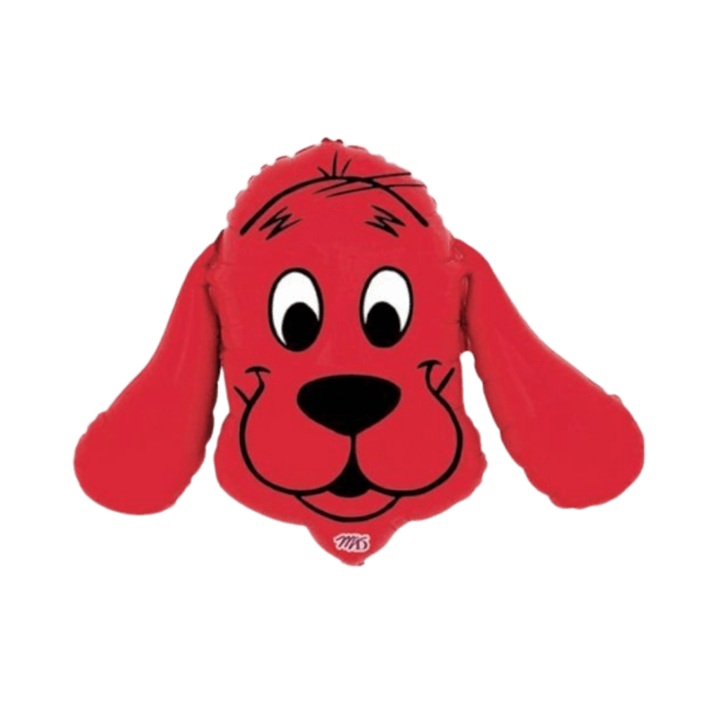 Clifford the Red Dog Face Balloon | Balloon Party Singapore