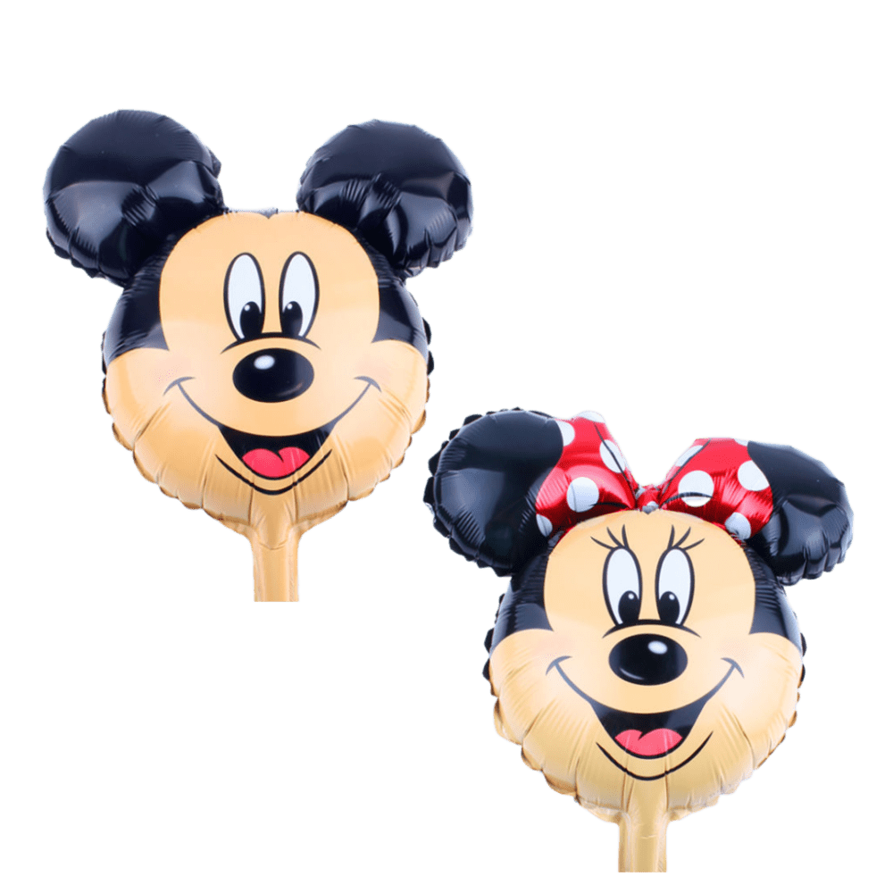 Mickey and Minnie Face Balloons | Balloon Party Singapore
